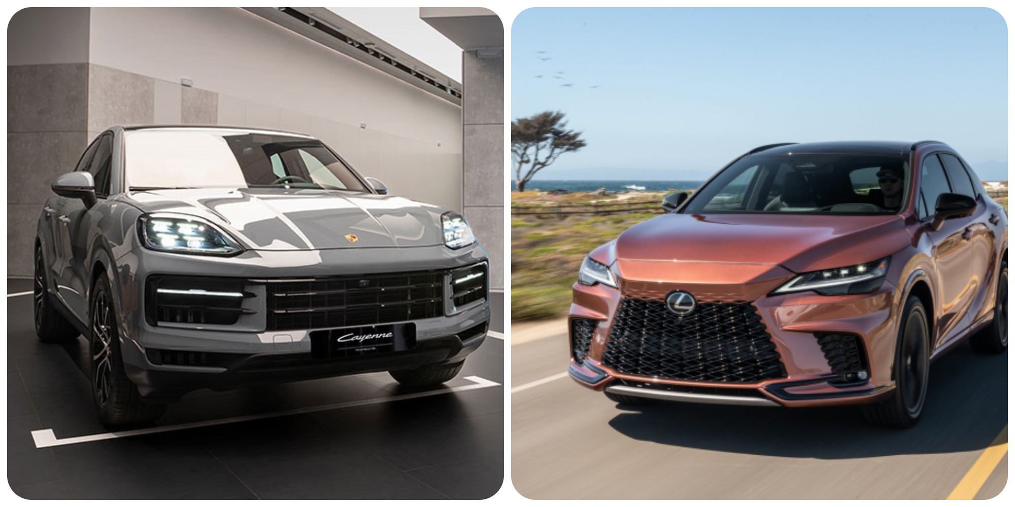 Giải thưởng Xe của năm 2023 - Lexus RX cạnh tranh Porsche Cayenne