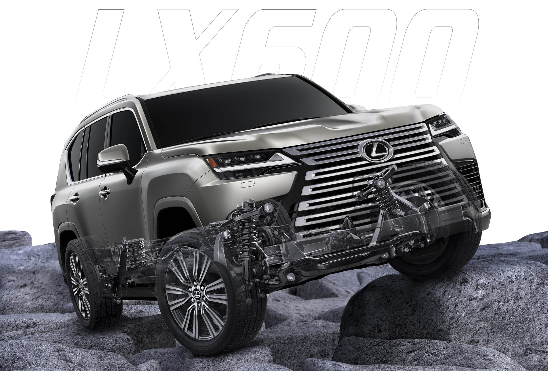 Lexus LX 600 khai mở giới hạn về xe sang