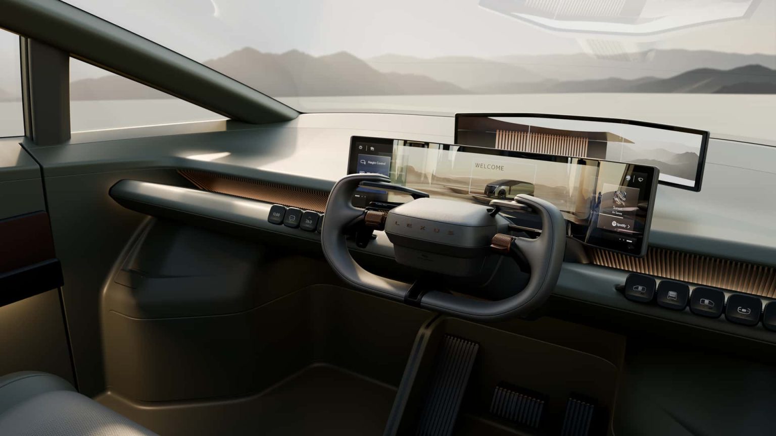 JMS 2025: Chiếc Lexus LS Concept 6 bánh - Một cảnh tượng đáng chiêm ngưỡng